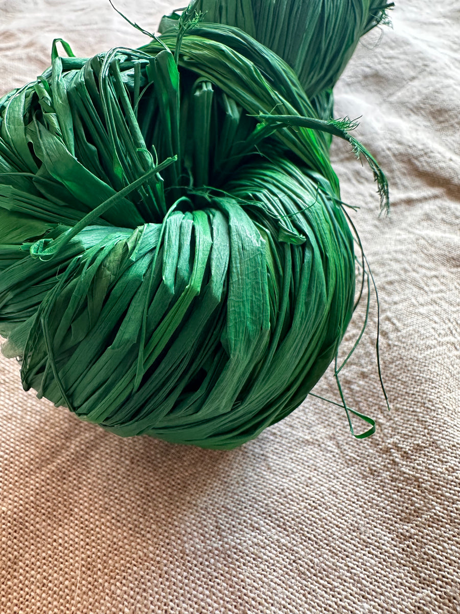 Tjanpi Raffia 250g Dark Green – String Harvest
