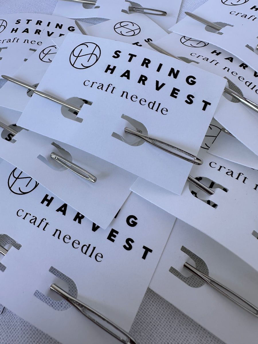 Large Eye Metal Craft Needle – String Harvest