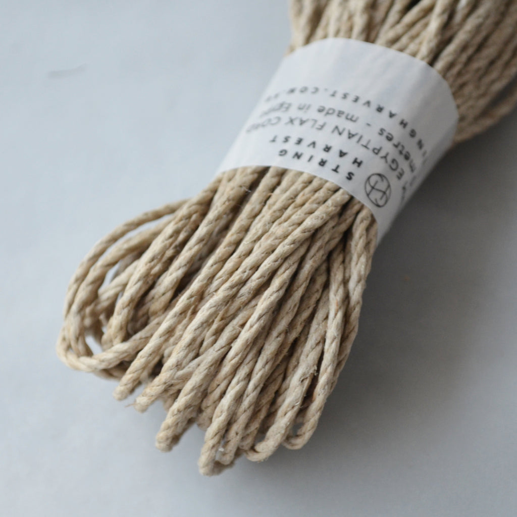 Natural Polished linen & hemp – String Harvest